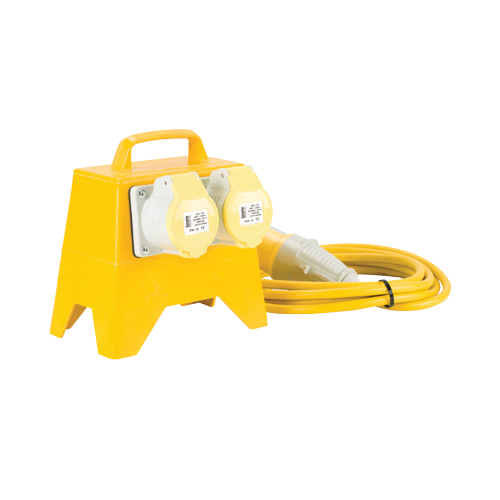 Defender 2 Way Distribution Unit - 2x 32A 110V | Daventry Tool Hire