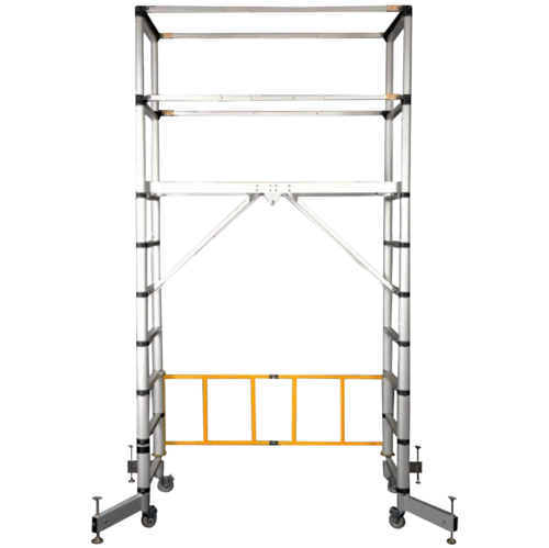 Zarges 4m Telescopic Mobile Scaffold Tower | Daventry Tool Hire