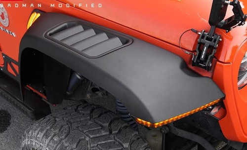 JL Sandstorm Aluminum Standard Mount Fender with Slim LED | africalonghorn