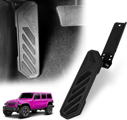 JL/JT Dead Pedal/ Foot Rest Pad | africalonghorn