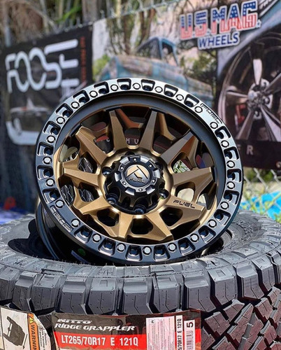 FUELOFFROAD® COVERT D696 17x9 ET-12 (Set of 5pcs) | africalonghorn