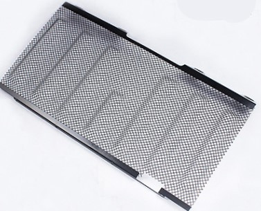 JK OE Grill Bug Screen 3D Mesh without Key Hole - Black | africalonghorn
