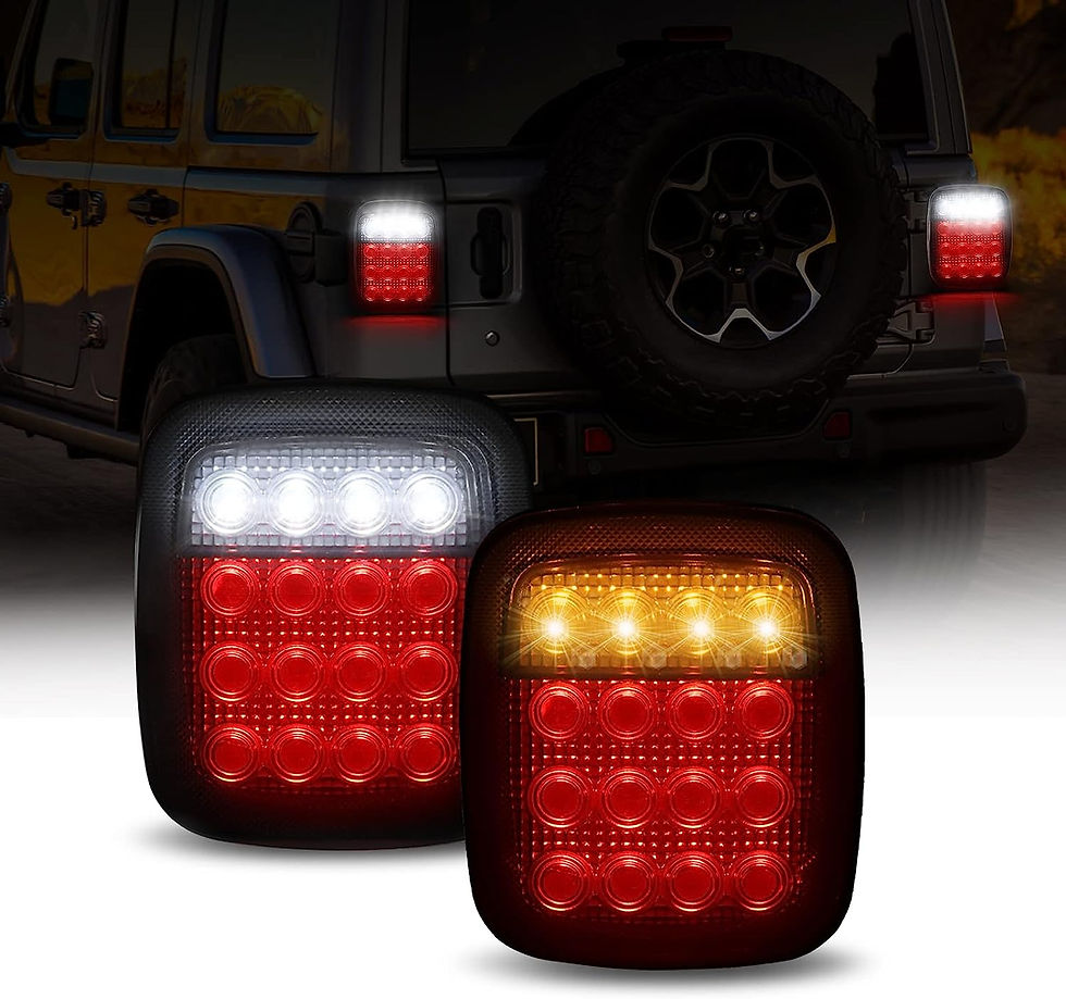 TJ Tail Light - Smoke Lens | africalonghorn