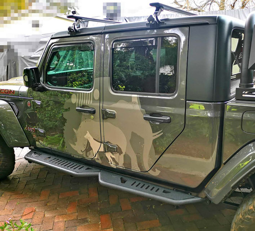 JT Gladiator Tube Side Step | africalonghorn