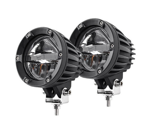 4" 50W Cree LED Dual Color Cannon Light - Pair | africalonghorn