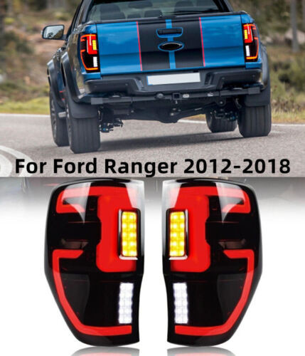 Ford Ranger LED Running Tail Light - Dynamic Welcome Smoke Lens ...