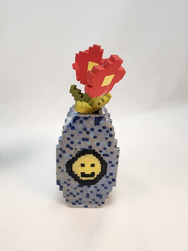 "DisConnected - Pixelated" by Shelly Denning | Shelly's Artspace