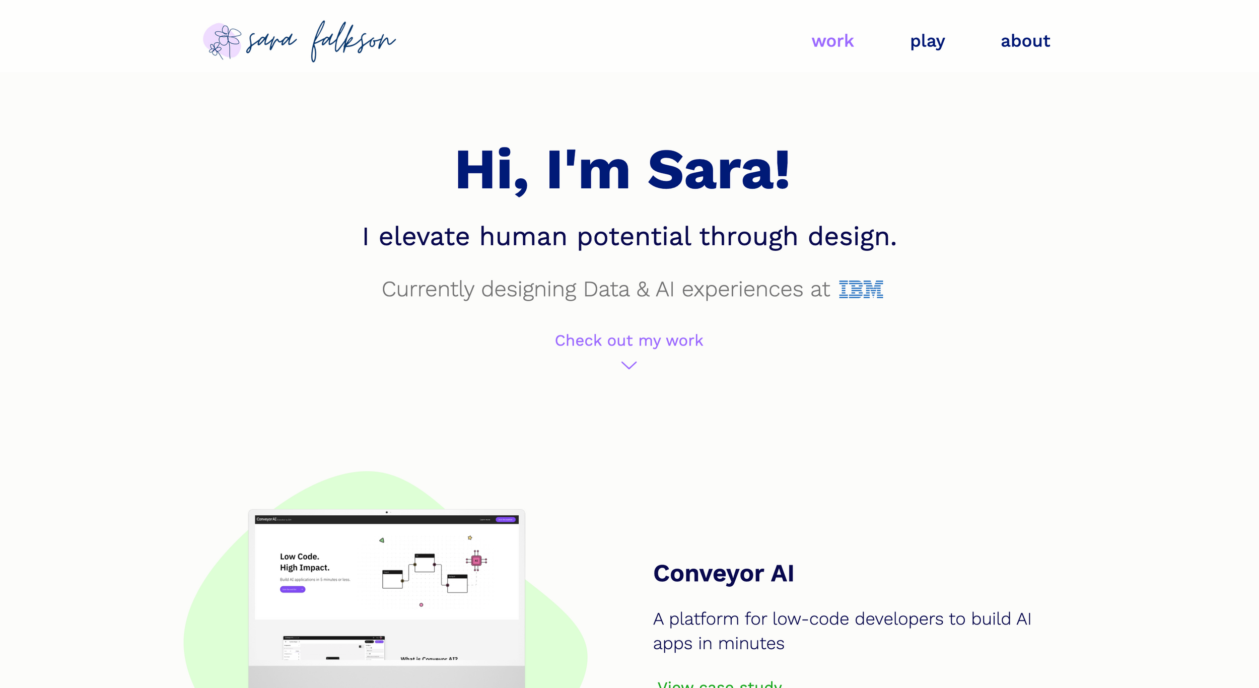 Sara Falkson's Portfolio | Dartmouth & Harvard