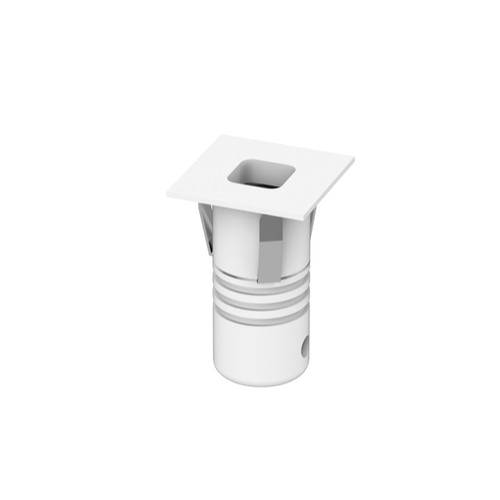 MICRO ENCASTRE LED CARRÉ OUVERTURE CARRÉE 3V DC 25x25mm SIGN - 10563 ...