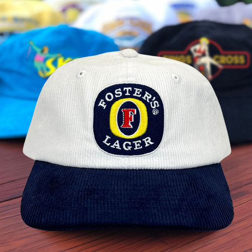 Fosters Lager Corduroy Hat - 2 Tone | Filthy Finds