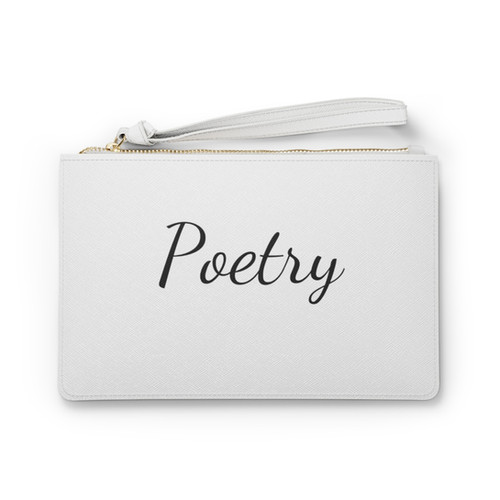Poetry Clutch Bag | realisticpoetry