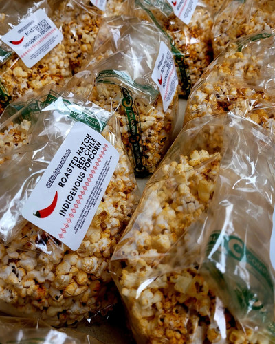 Roasted Hatch Red Chili Indigenous Popcorn (4 Oz) | Indigenous Foods