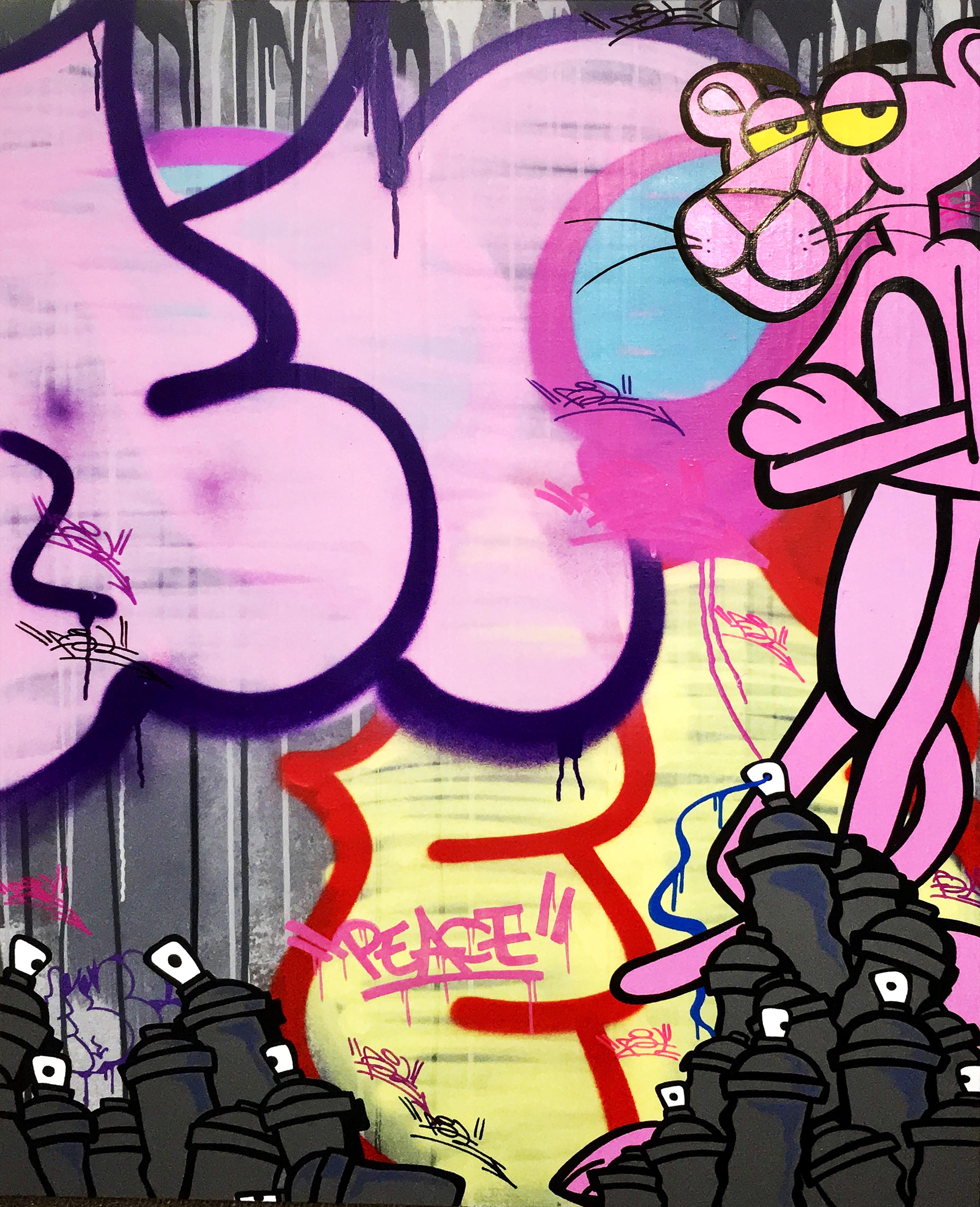 FAT - THE PINK PANTHER II 116X89CM | Barnebys