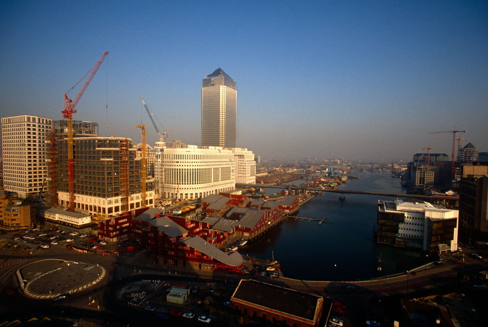 Evolution of the London Docklands through to 1990