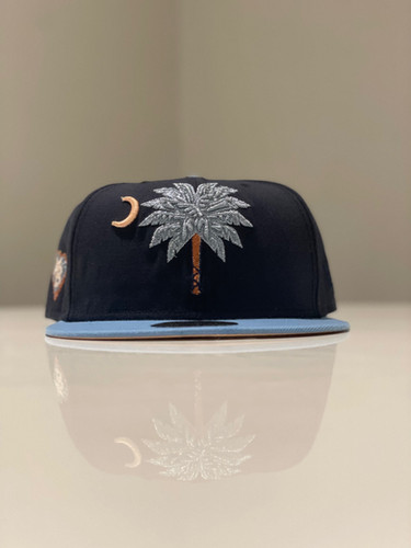 New Era Myrtle Beach Pelicans Frozen Palmetto Edition 59Fifty Fitted ...