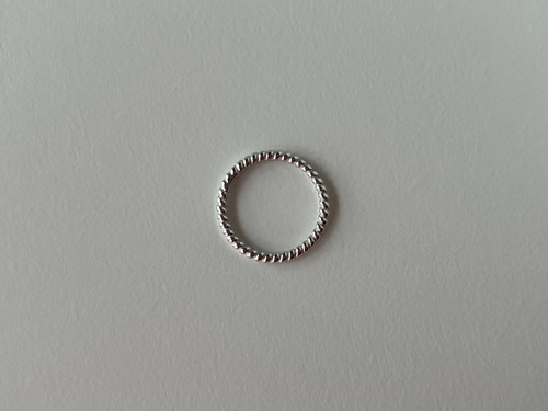 Sterling Silver Rope Band/Ring | Taylor Soul Designs