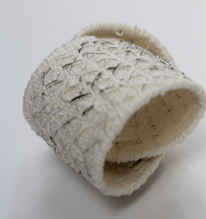 Katharine Swailes Cloth and clay | www.gallery57.co.uk