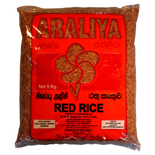 Araliya Red Rice Ratu Kekulu 5kg | Araliya