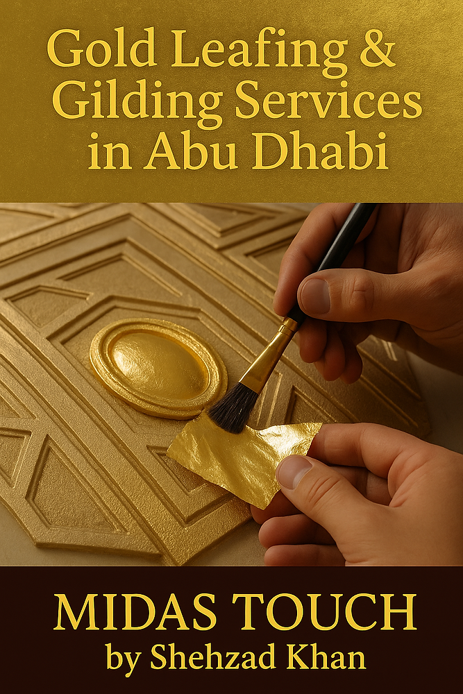 Gold Leafing & Gilding Services in Abu Dhabi
