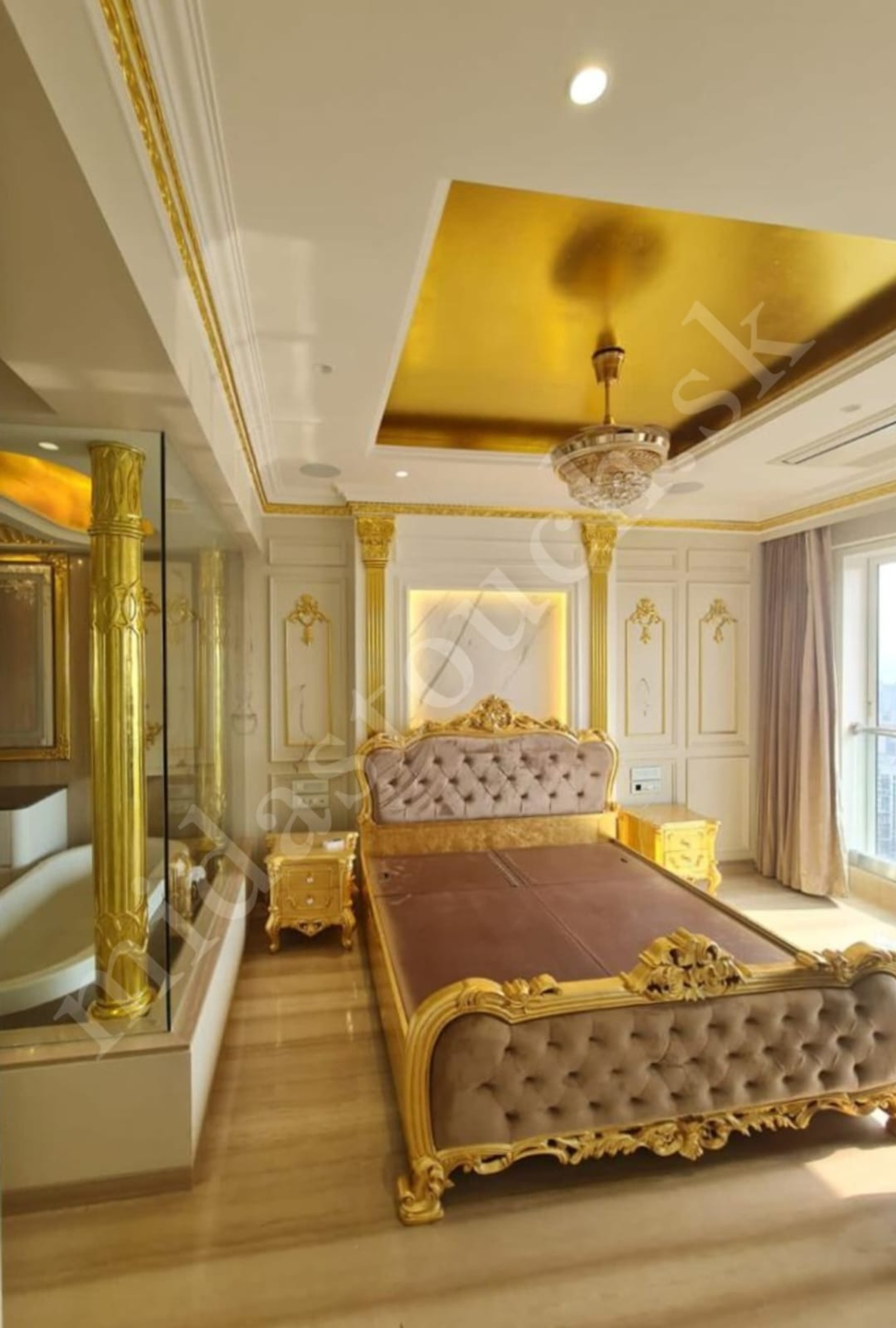 MIDAS TOUCH by Shehzad Khan: Gold Leaf Gilding Art Work in Malé, Maldives