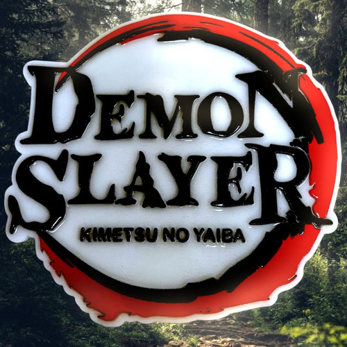 18 inch Demon Slayer Plaques | Never Enuff Wood