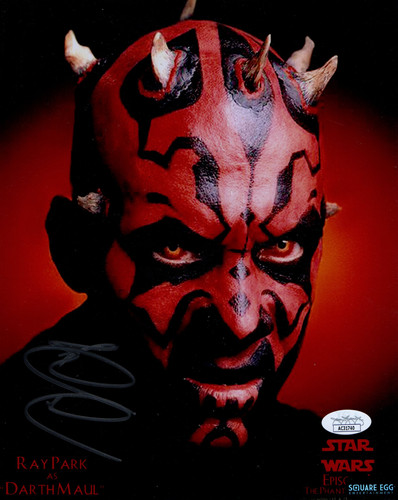 Ray Park- Star Wars- Darth Maul | JSA Authenticated | mysite