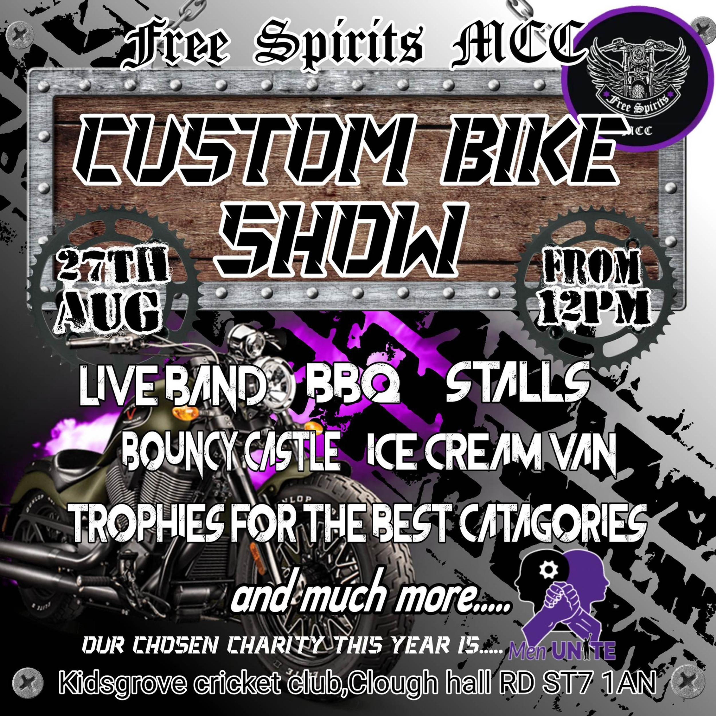 Free Spirits MCC custom show 2023 | Bikers Hangout Ltd