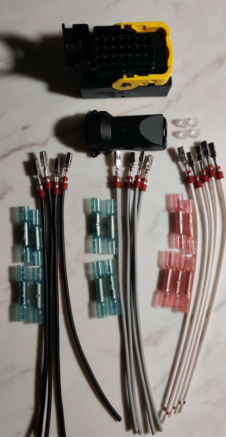 DD13, DD15, DD16, Power Module Connector Kit. 13pcs Heat butt ...