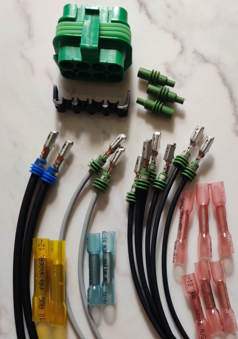 Freightliner PDM Modules(Green) 12GA 2pcs,14GA 2pcs,16GA 6pcs. | Ca ...