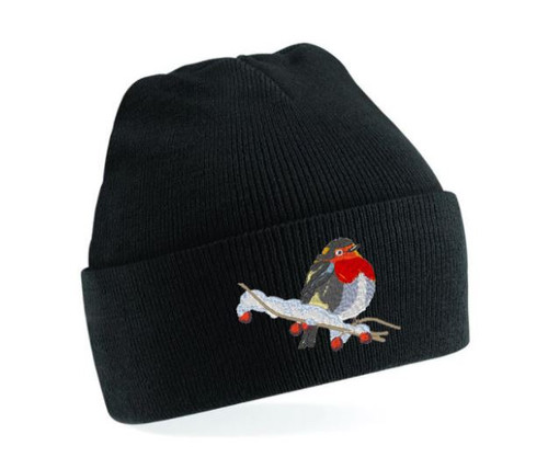 Robin Embroidered design on a range of items | PersonalisedFarmer