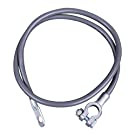 4AWG 37-Inch Negative Battery Cable, 4 Gauge x 37" 1Pk | Utiliquip Inc.