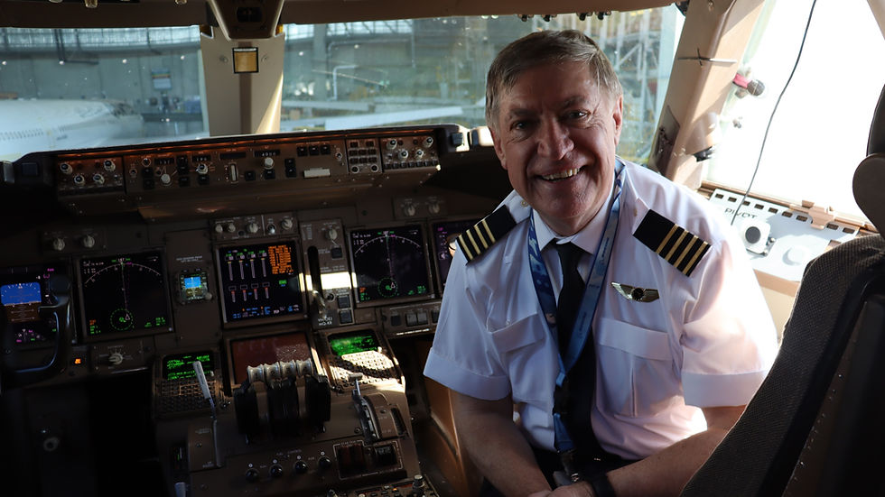 SFT Stories: Captain Mark Kelly and the Boeing 747 ‘Queen of the Skies’