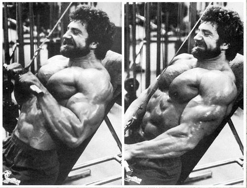 IN MEMORY OF JUSUP WILKOSZ — and his Incline Tricep Pushdown