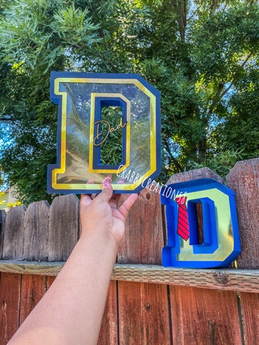 Varsity D | crabby creations