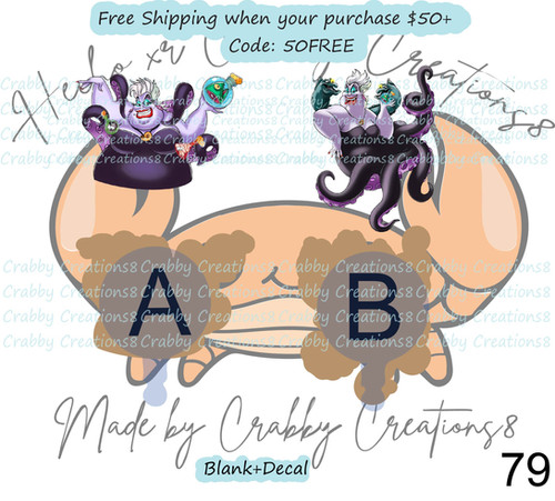 Ursula Badge+ Decal [79] | crabby creations