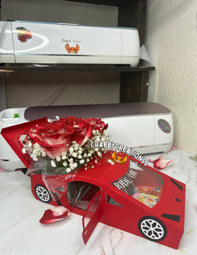 3D Paper Lambo SVG, Studio File | crabby creations