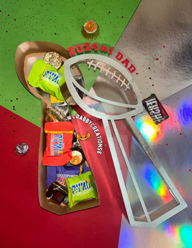 Trophy Gift box SVG, Studio File | crabby creations