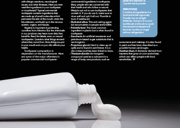 What’s Really In Your Toothpaste?