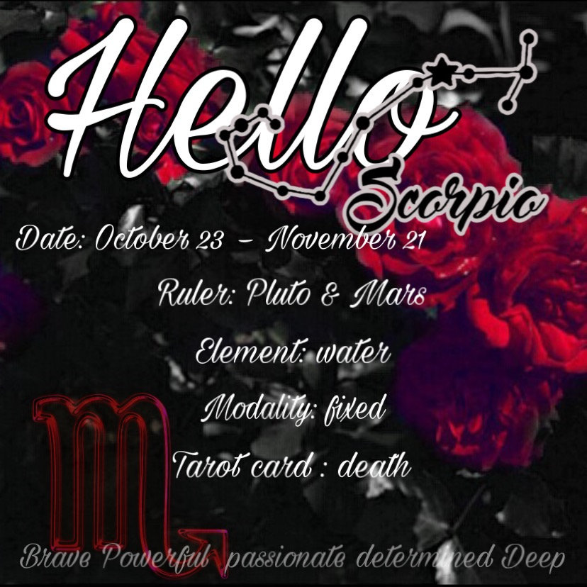 All about Scorpio