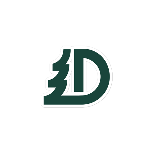 Expedition Detroit "D" Logo - Bubble-free Sticker | Expedition Detroit