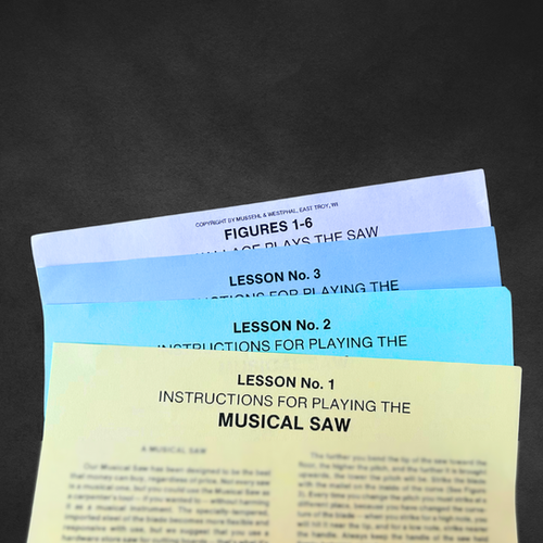 Musical Saw Lessons PDF | Mussehl & Westphal