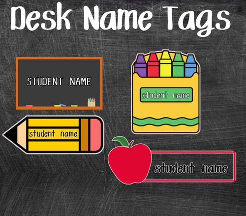 Desk Name Tags | Qrafty-Q Qustoms