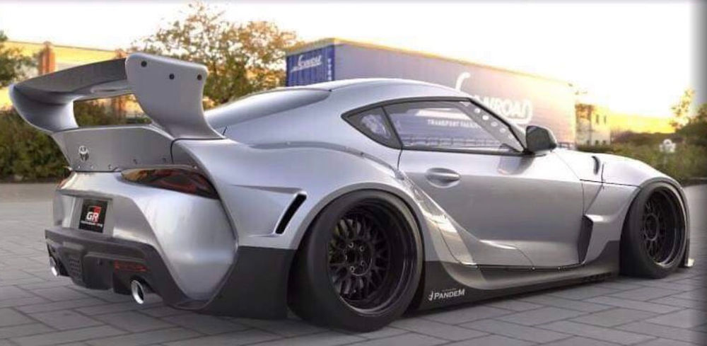 YouTube Vloger The Stradman Gets a Widebody Kit For His Supra!