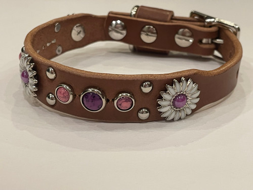 Daisy Collar 3/4" wide | Lei Custom Collars