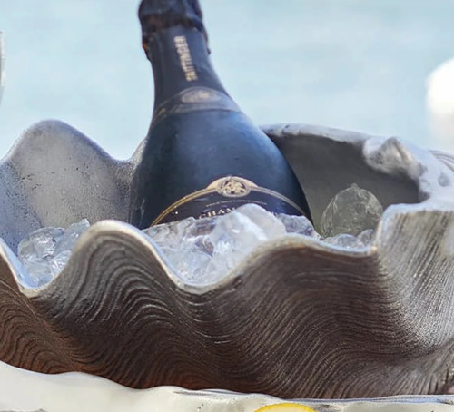 Mariposa Ruffled Edge Scallop Bowl Server | Moss & Ivy