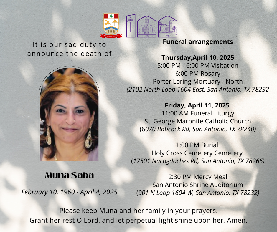 Deepest Sympathy, Muna Saba