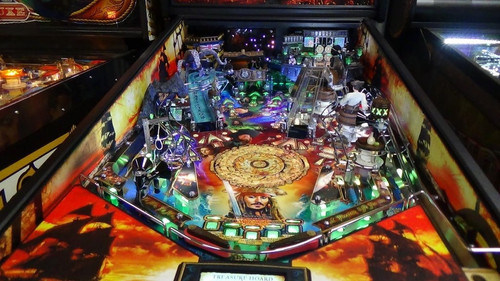 Pirates Themed MirrorBladez™ Jersey Jack Pinball | PinGraffix Pinball