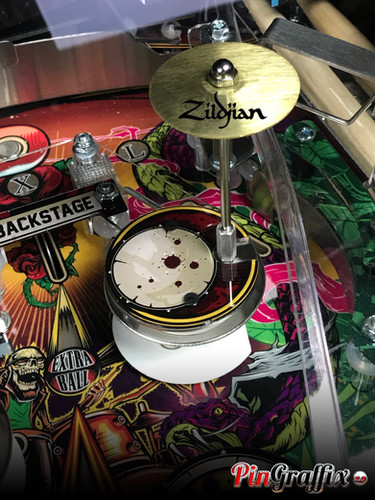 JJP Guns N' Roses Cymbal Decals | PinGraffix Pinball