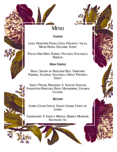 Wedding Menu Design Tips, Ideas + Inspiration | Wedding Planning Tips ...