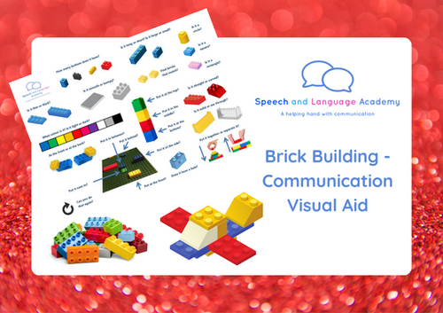 Brick Building - Words Mat | Speech and Language
